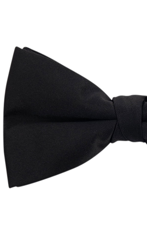 Dobell Big Tall Pre Tied Black Bow Tie Dobell