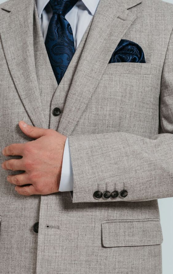 Dobell Grey Flannel Suit | Dobell