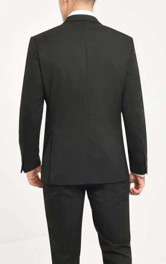 Dobell Black Suit Jacket | Dobell