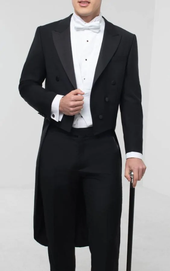 Dobell White Tie 2 Piece Suit | Dobell