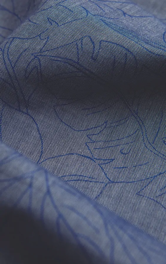 Blue Floral Print Shirt | Dobell