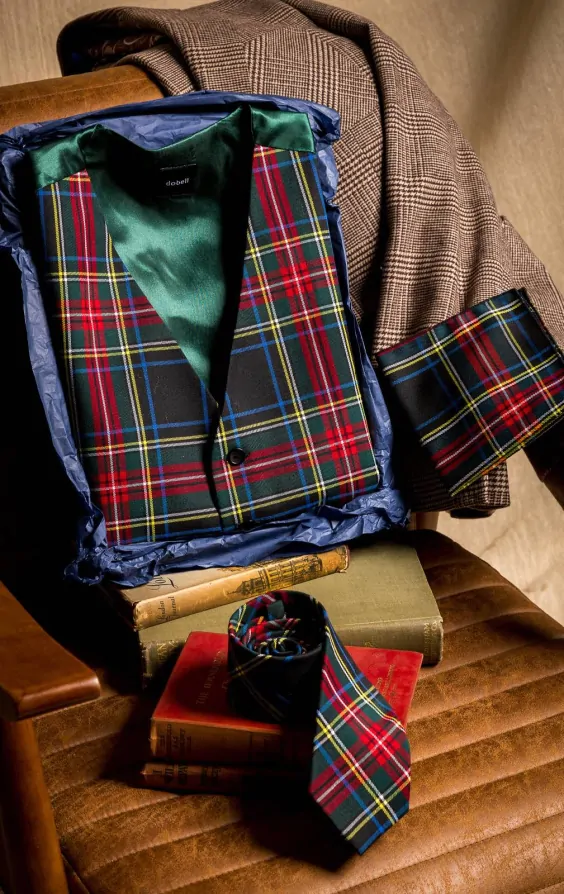 Green Tartan Classic Set | Dobell