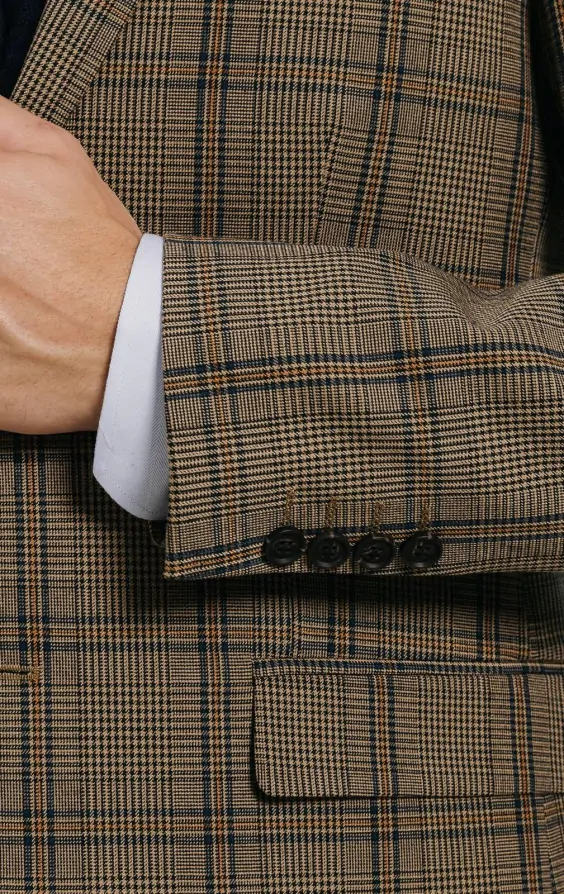 Brown Bold Check Jacket | Dobell