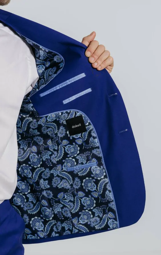 Bright Blue Suit Jacket | Dobell