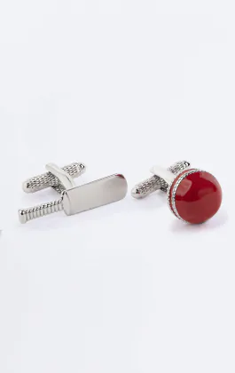 Cricket Bat & Ball Cufflinks | Dobell