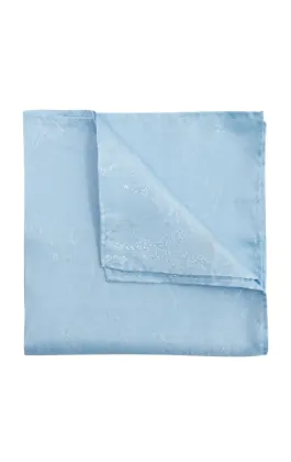 Light Blue Paisley Handkerchief | Dobell