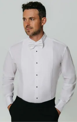 Men's Wing Collar Shirts | Shop Online | Dobell