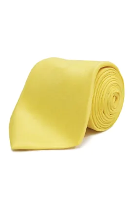 Yellow Dupion Tie | Dobell