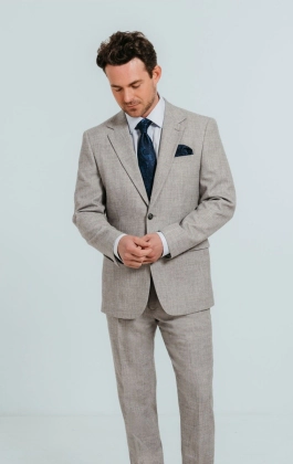 Dobell Grey Flannel Suit | Dobell