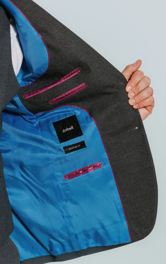 Dobell Grey 3 Piece Suit | Dobell