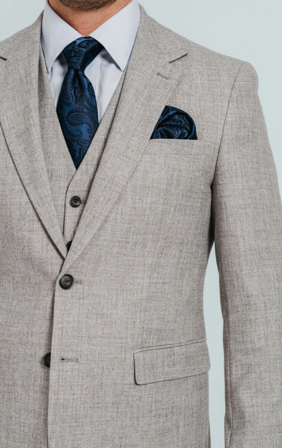 Dobell Grey Flannel Suit | Dobell
